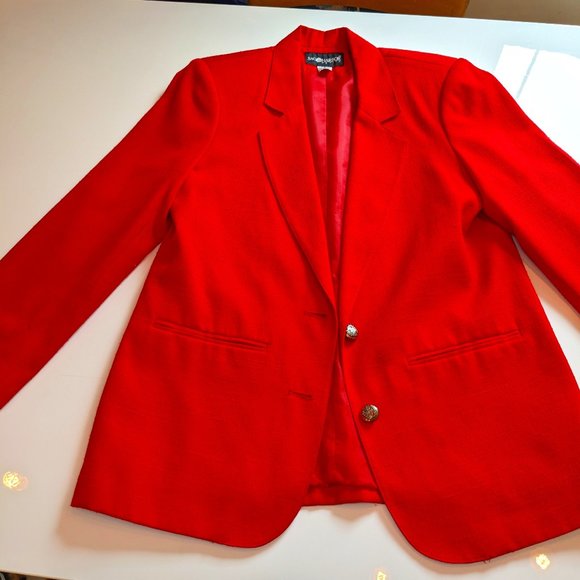 Sag Harbor | Jackets & Coats | Vintage 98s Sag Harbor Bright Red ...